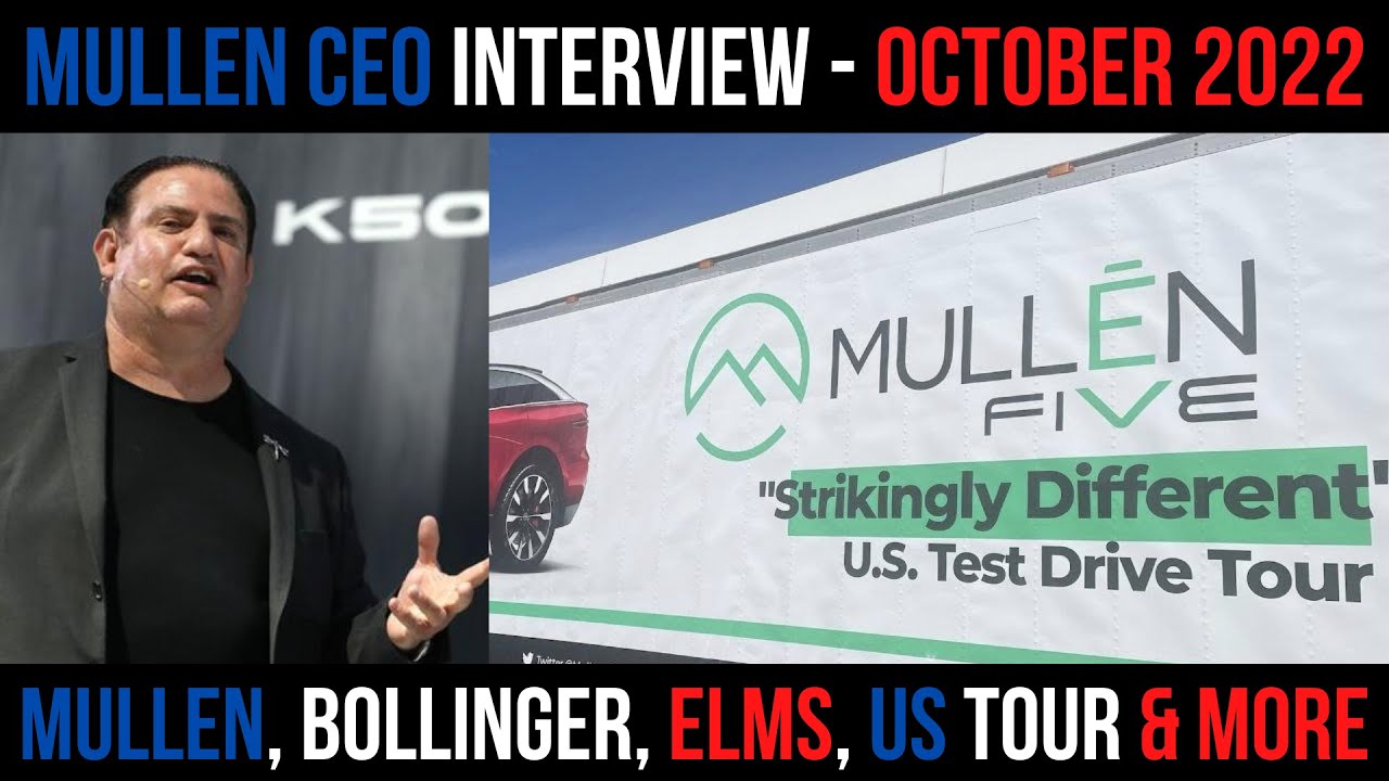 MULN Mullen Automotive CEO David Michery Interview