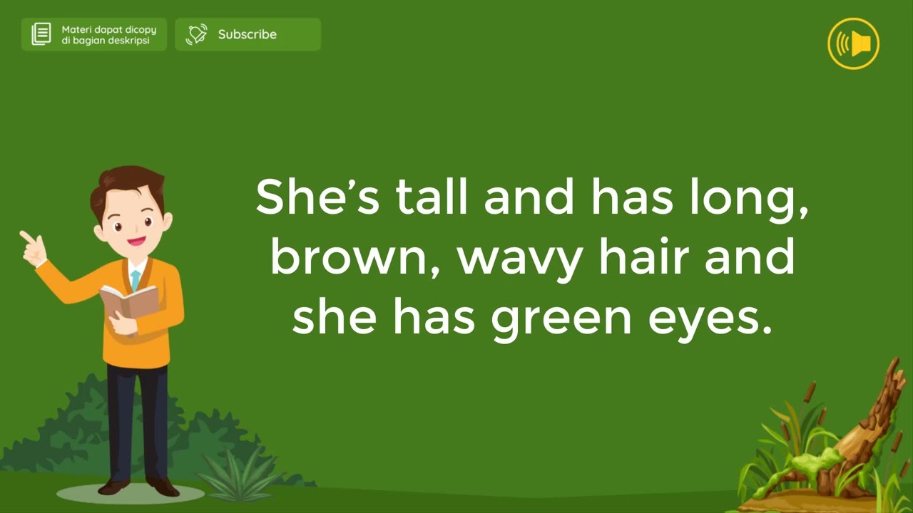 Contoh Descriptive Text | Describing People | Describing A Person