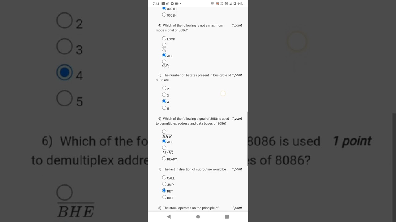 micro processor interfacing nptel assignment 2 solutions 2023