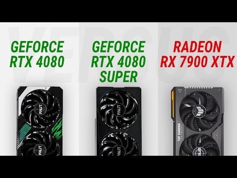 GeForce RTX 4080 SUPER vs RTX 4080 vs RX 7900 XTX: Test in 10 games at 2160p