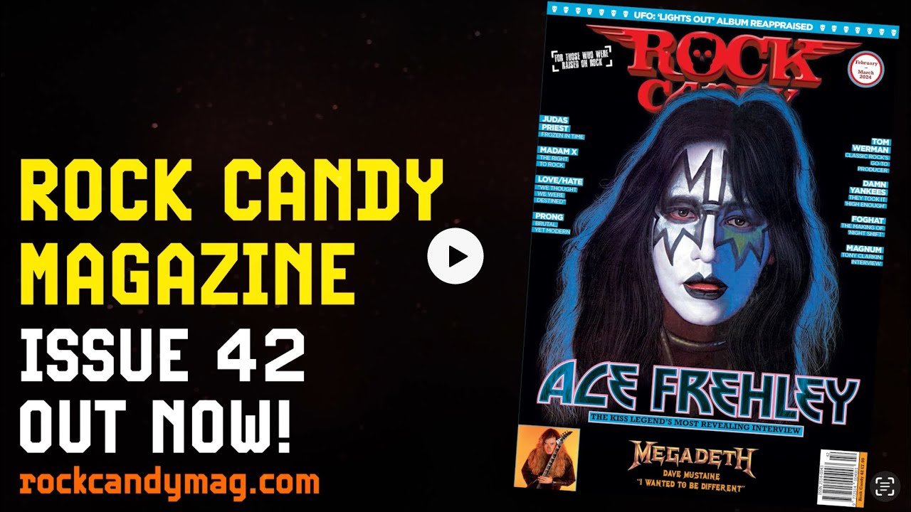Rock Candy Magazine Issue 42 Out Now Featuring ACE FREHLEY #acefrehley #kiss