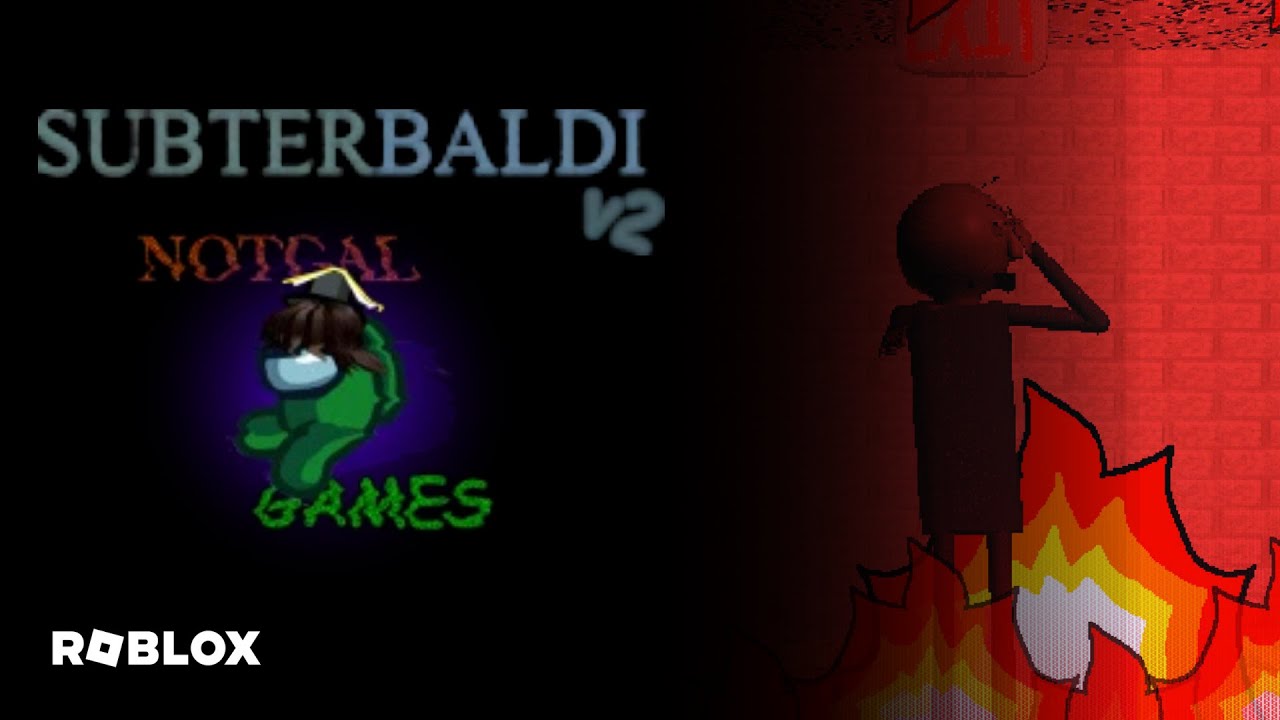 SubterBaldi V2 Legacy (Complete) - Roblox Game