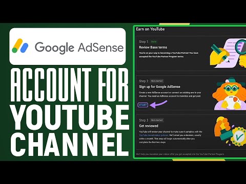 How To Create A Google AdSense Account For YouTube Channel (2025) Full Guide