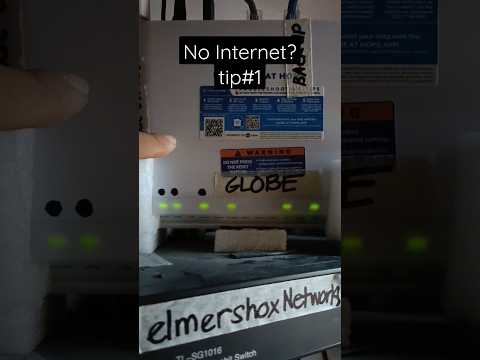 NO Internet Online? try this #nointernetconnection #lossofsignal #troubleshooting #shorts
