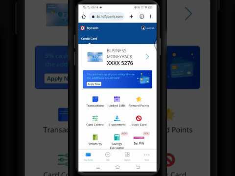 HDFC Credit 💳 Card App | Credit 💳 Card EMI Close कैसे करें | #HDFC #Shorts #credit #EMi #bank #Card