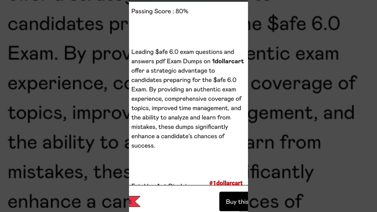 $AFe 6.0 @gilist Certification | Exam Questions & Answers PDF 2024