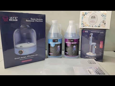 Let's Resin Resin Mixer and Vacuum Chamber