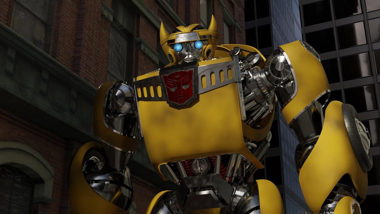 BumbleBee Transformation 3D animated VFX short