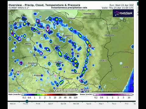 Burze nad Polską jutro Może spaść grad i krupa