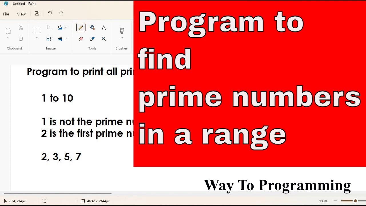 Python Program 24: PRIME NUMBERS IN PYTHON||PYTHON FIND PRIME NUMBERS IN RANGE