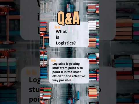 What is logistics? #shorts #logistics