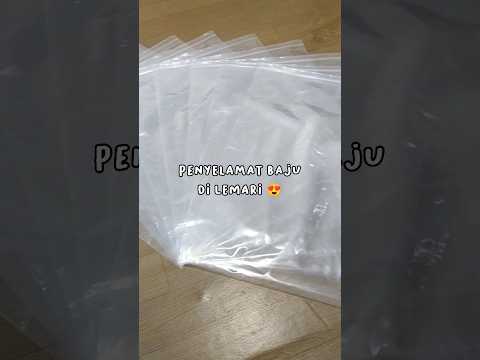 PLASTIK KLIP BAJU .. Beli dimana? ➡️ Cek comment yaa 😉 #fyp #shorts #plastik #klip #zipperpouch