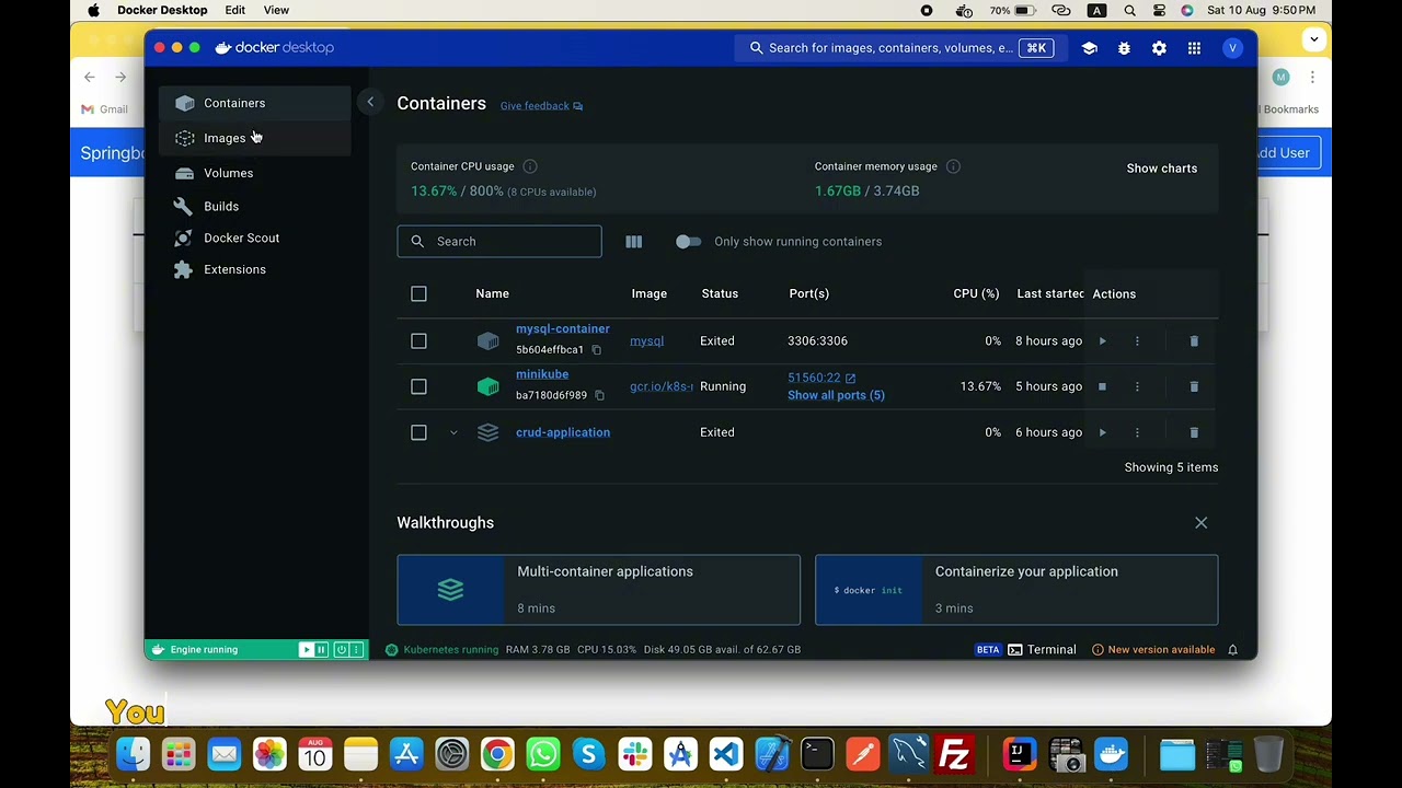 Full-Stack CRUD Application: Spring Boot, React.js, Docker, and Kubernetes Deployment Tutorial