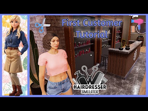 Steam Community :: Video :: First Customer Tutorial, Hairdresser Simulator