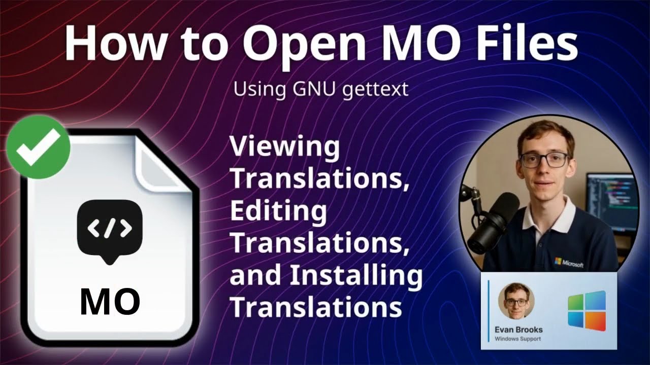 How to Open MO Files (GNU gettext)