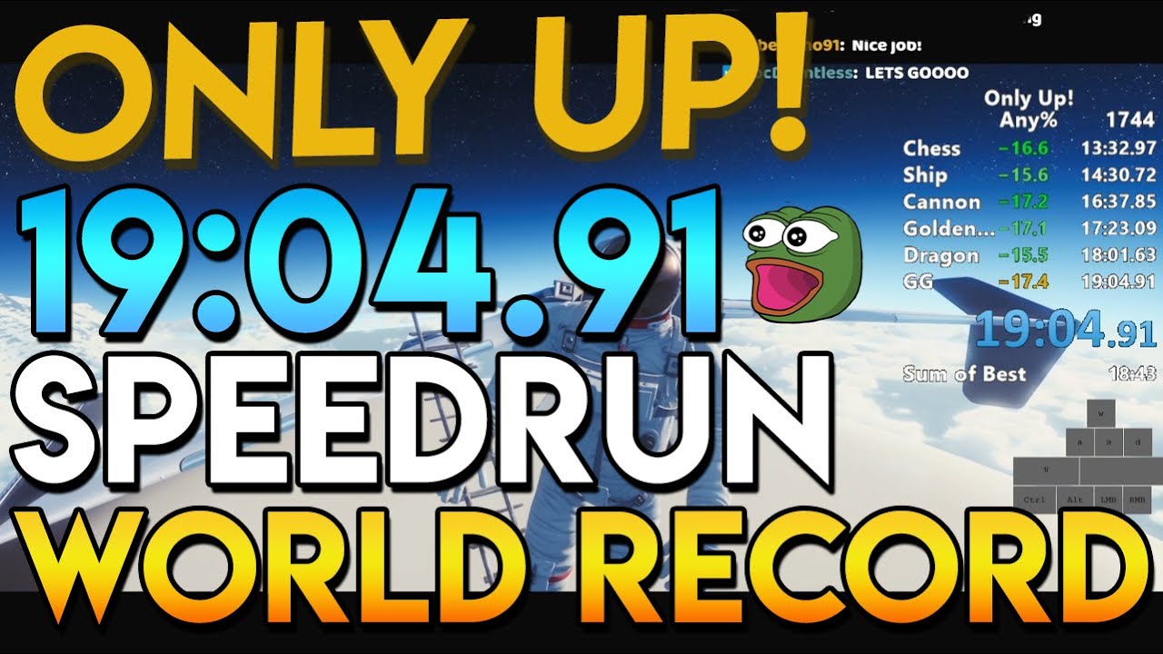 Only Up speedrun records and the fasted anyone has completed it - Manchester Evening News