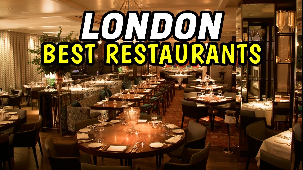 20 Best Restaurants in London - Michelin Stars & Hidden Gems!