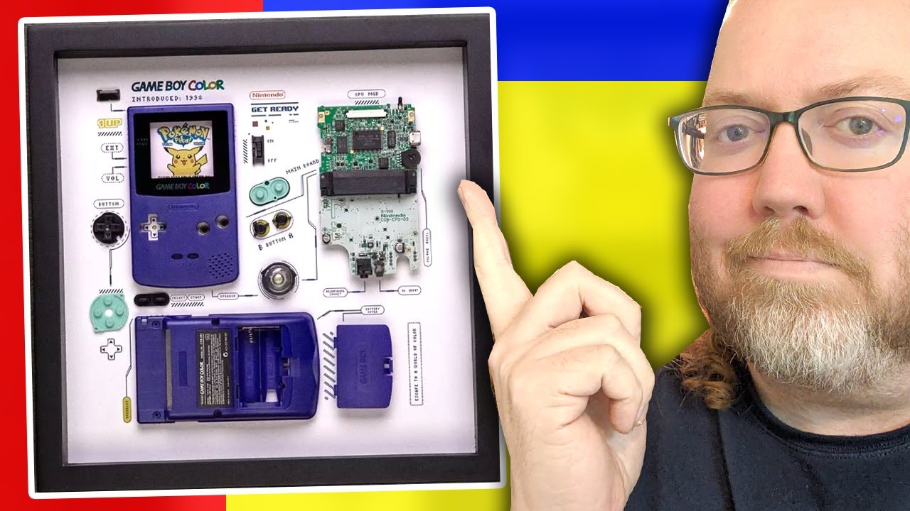 Grid Frame Studios Makes VERY Neat Framed Tech for Art