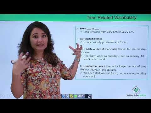 Time Related Vocabulary