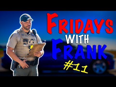 Fridays With Frank 11: Criminal Speeders