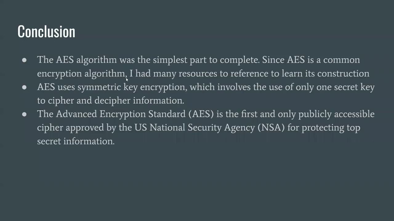 AES file Encryption with CBC mode