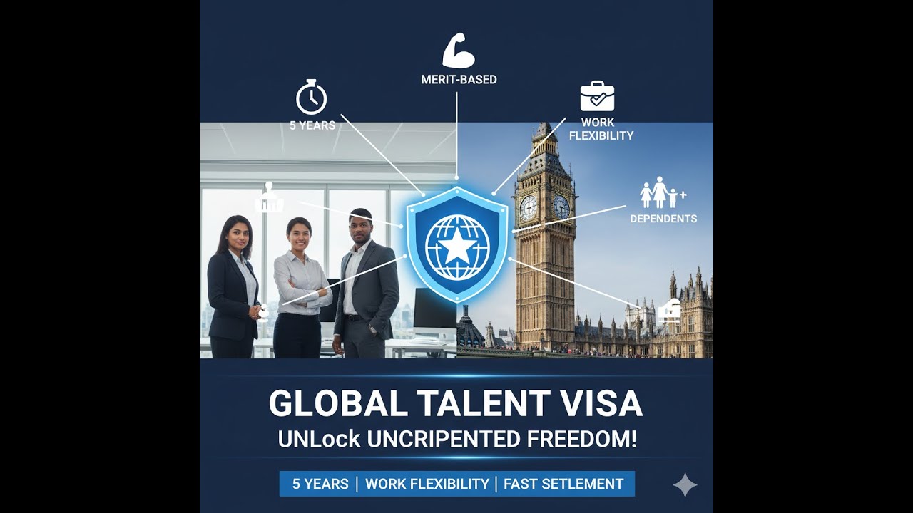 Global Talent Visa UK 2026: No Job Needed, 5-Year Freedom & Settlement Path