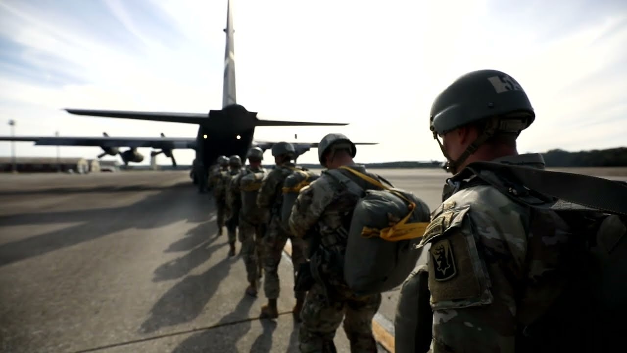 Earning a Parachutist Badge in the National Guard