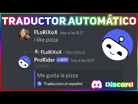 DISCORD TRADUCTOR AUTOMÁTICO SIN COMANDOS 🇪🇸 🔁 🇺🇸