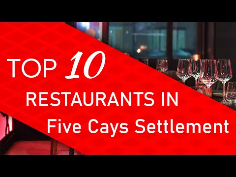 Top 10 best Restaurants in Five Cays Settlement, Turks and Caicos