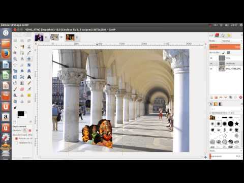 Gimp 7. Montage photo. Travailler avec les calques | cuadernodeclaseliceo