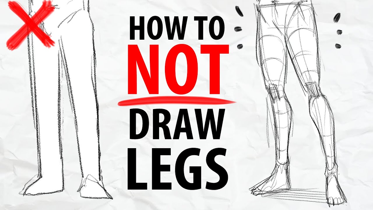 Why Do Your Leg Drawings Look Wrong? Learn The Fix! | DrawlikeaSir