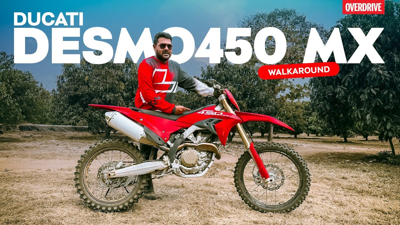 Ducati Desmo450 MX Walkaround | First Motocross Bike in India | OVERDRIVE