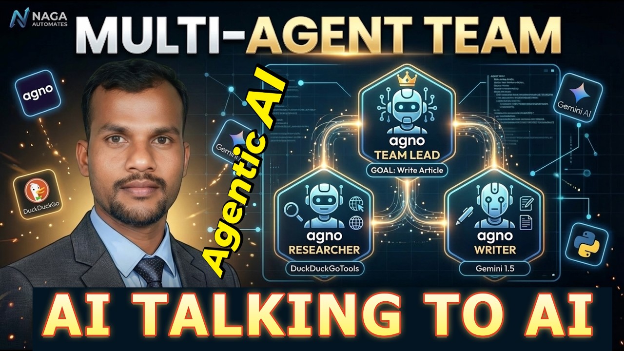 Build a Multi-Agent AI System in Python | Agentic AI Tutorial | python project