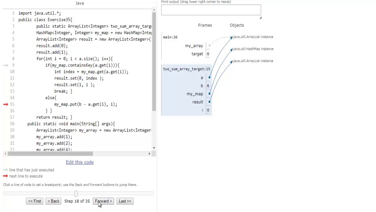 w3resource.com: Java Array Exercise-35