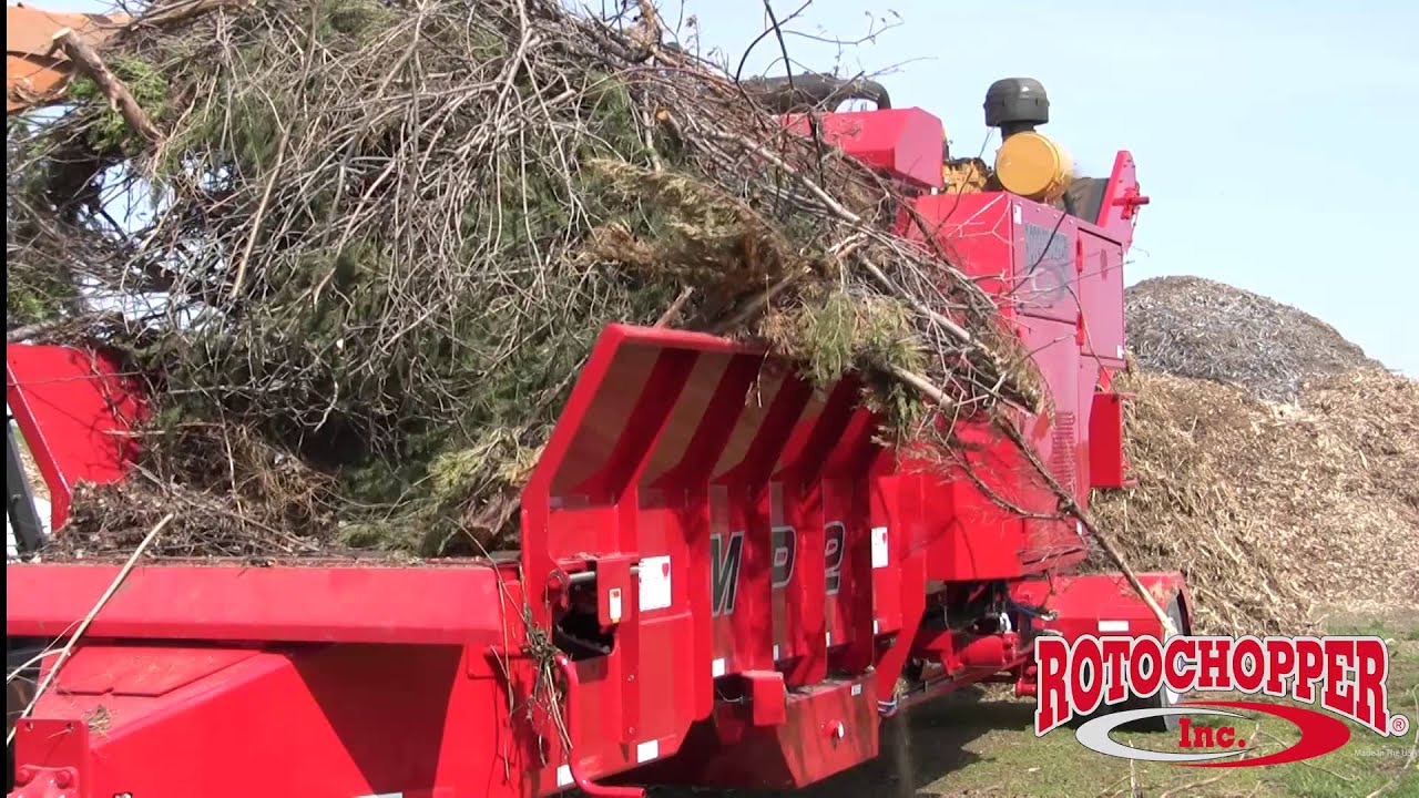 MP-2 - Rotochopper's Compact and Portable Horizontal Grinder