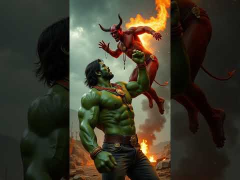 क्या हल्क इंसानों की मदद करेगा? | AI Story | Story in hindi #shorts #shortsfeed