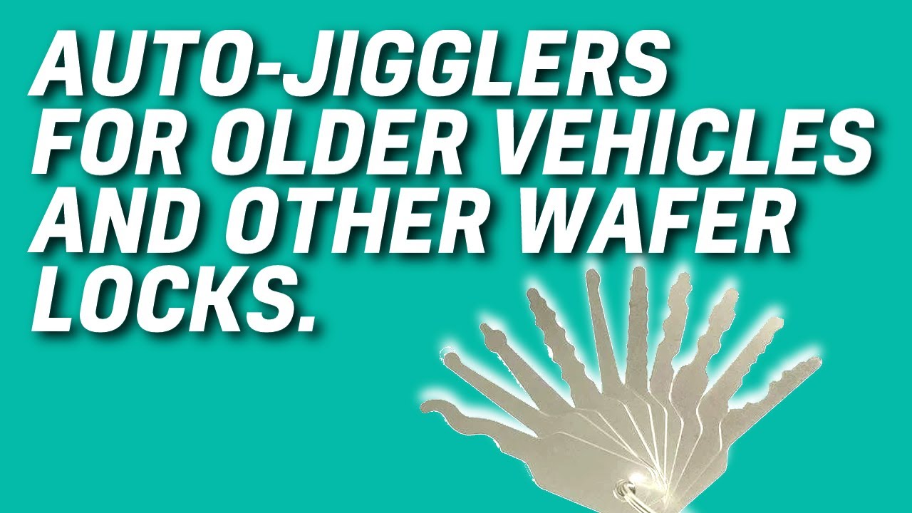 Auto-Jiggler Lock Picks for Vehicle + Other Wafer Locks