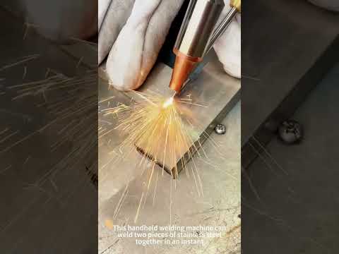 Super strong stainless steel welding process-good machines and tools can improve work efficiency