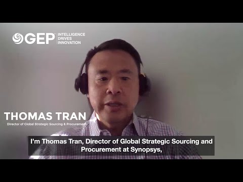 Insights from the Top: How Does Procurement Drive Value? Synopsys’ CPO Thomas Tran Explains | GEP