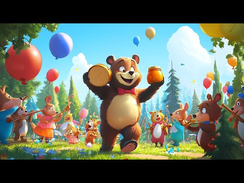 The Dancing Bear Song 🐾✨ A Fun Adventure for Kids