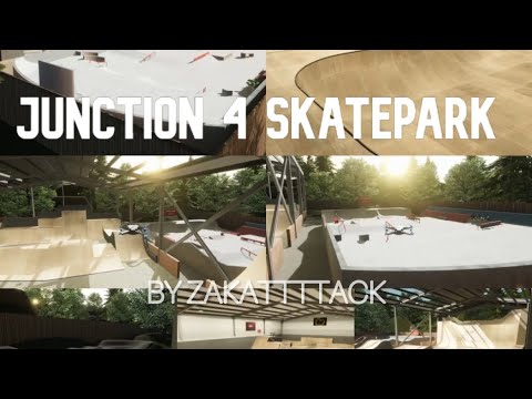 Junction 4 Skatepark by ZakAttttack for ScooterFlow - mod.io