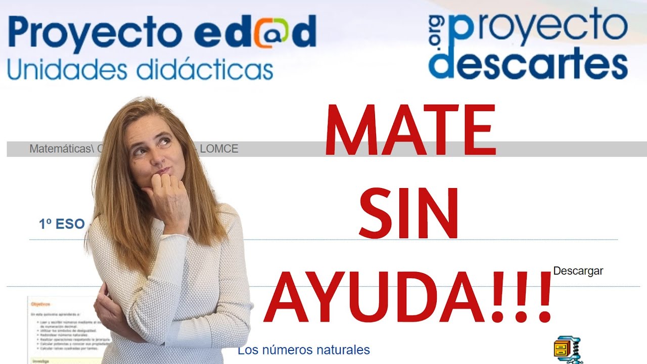PROJECT DESCARTES, TO LEARN MATH WITHOUT HELP!!