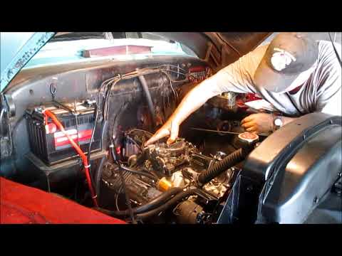 1949 GMC, Installation of an Edelbrock 9266 carb insulator, Volume 37.