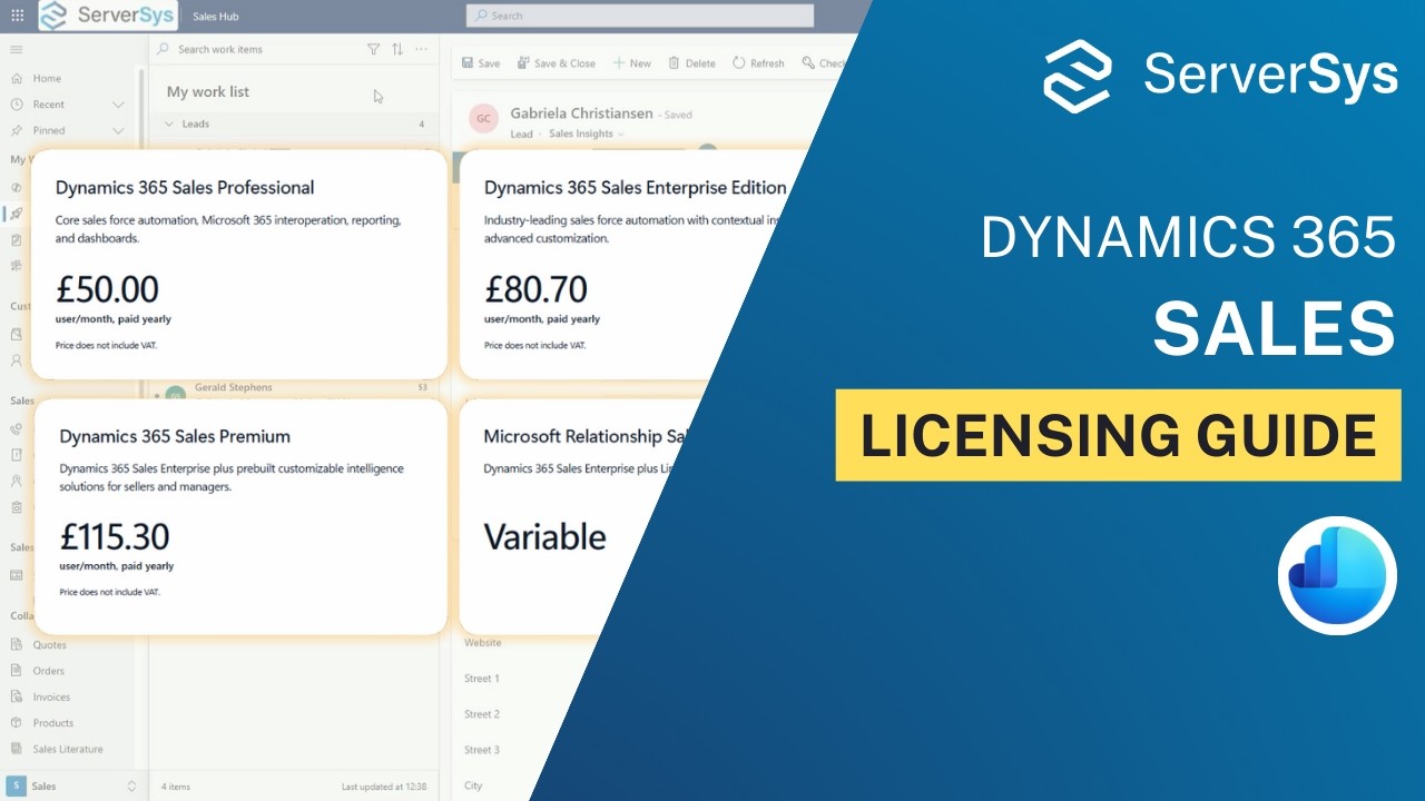 Dynamics 365 Sales Licensing Guide (2026) - Microsoft UK Partner