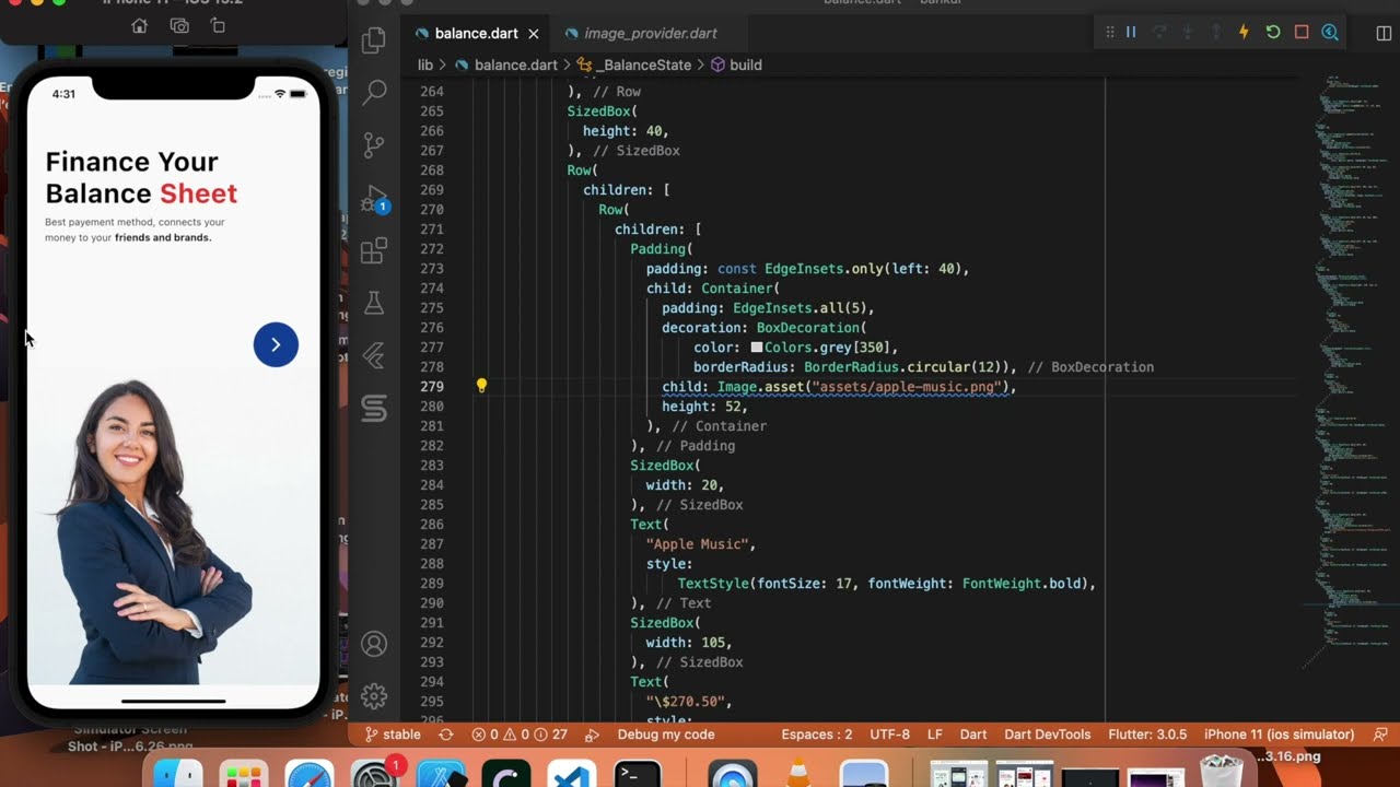 Flutter : Create a banking app