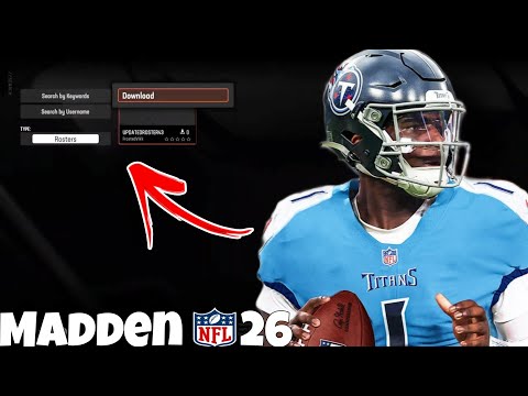 How to get 2025 Draft Rosters in Madden 25!