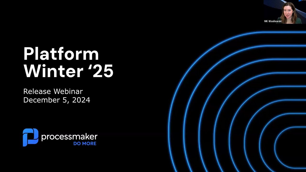 ProcessMaker Winter 2025 Platform Release Webinar