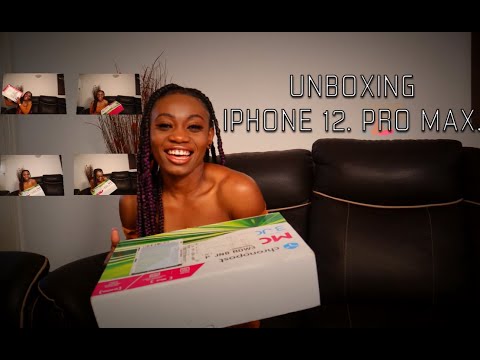 IPHONE 12 PRO MAX GOLD UNBOXING| THE CAMERA ISπ₯|Amazon South Africa