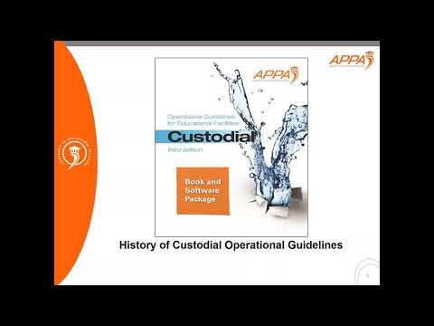 2019 12 19 13 00 APPA Operational Guidelines for Educational Facilities Custodial
