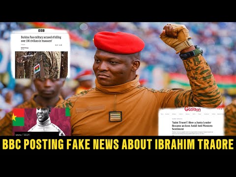 The Western Media has Started Posting Fake News about Ibrahim Traoré